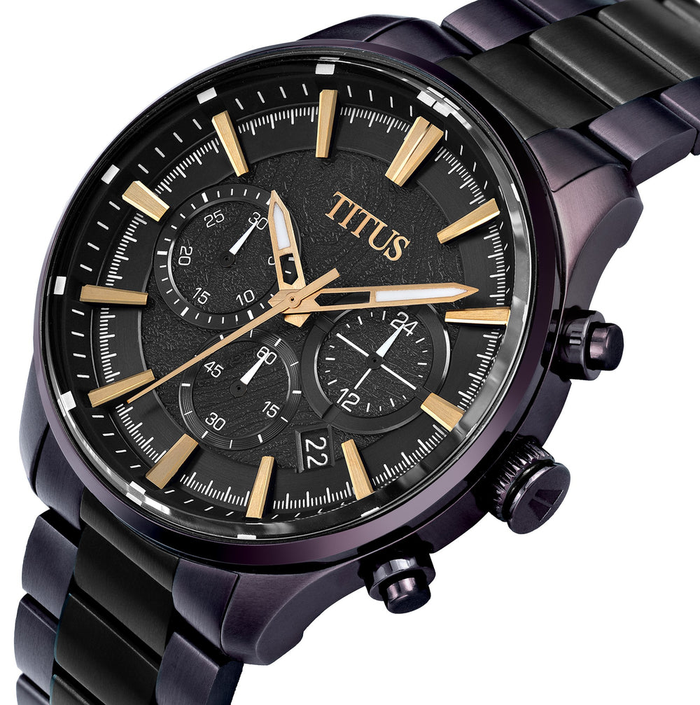 Saber Chronograph Quartz Stainless Steel Men Watch W06-03082-033 | SOLVIL ET TITUS